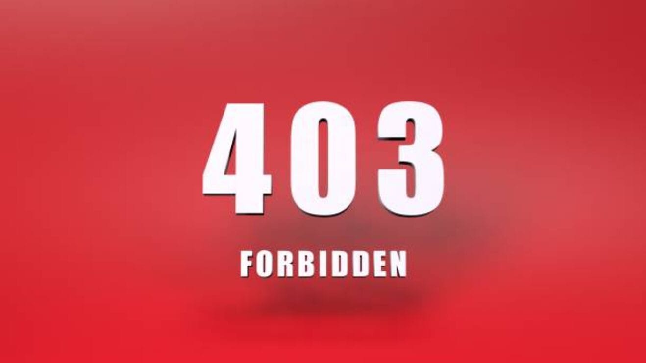 5 solutions pour corriger l'Erreur 403 Forbidden